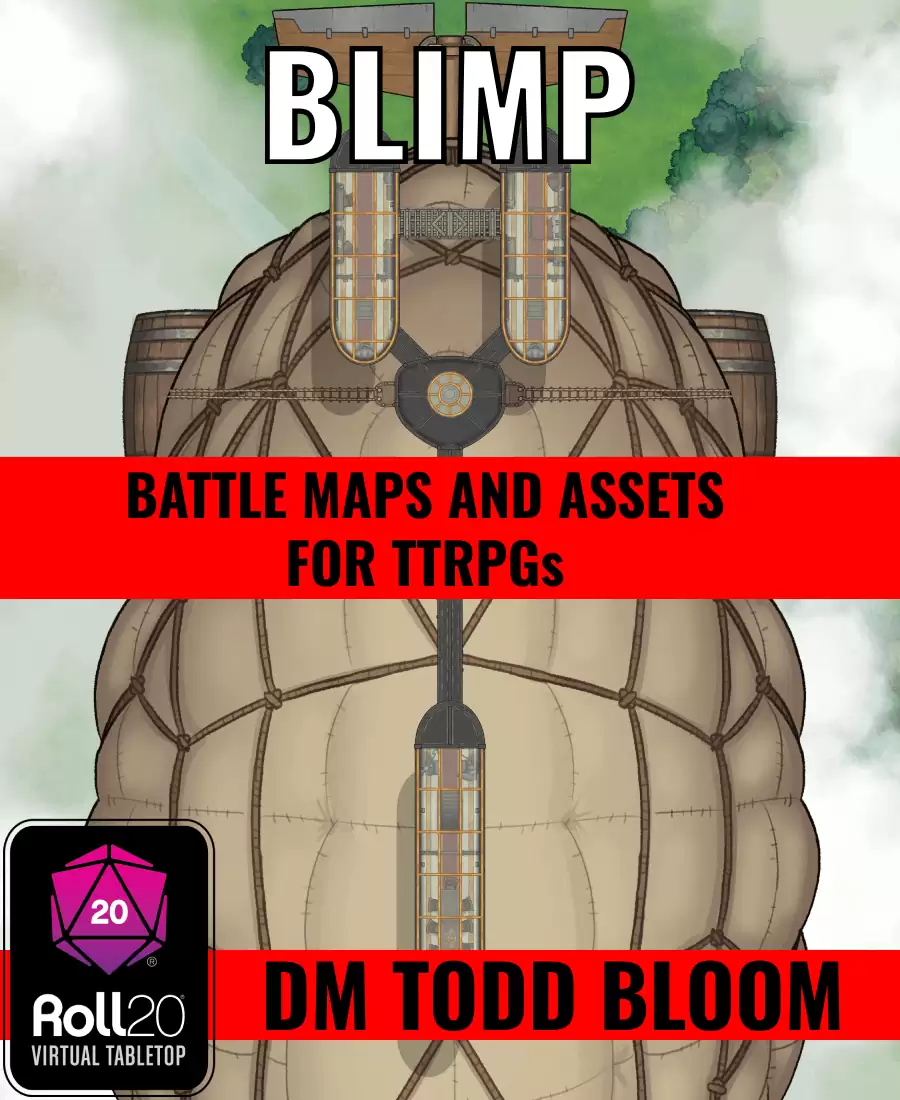Blimp Battle Maps (Roll20) - DM Todd Bloom | DriveThruRPG