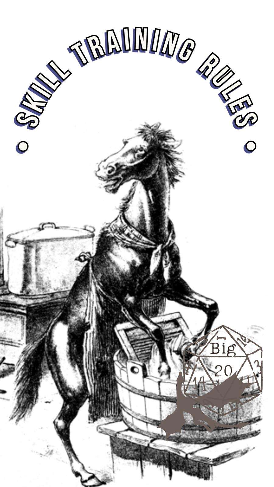Skill Training Rules - Big20 Games | DriveThruRPG