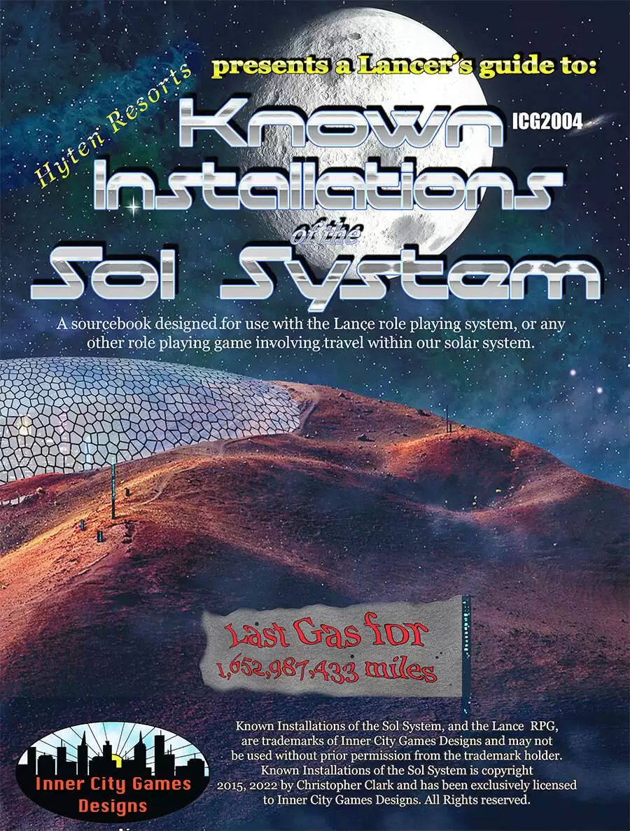 Known Installations of the Sol System - Inner City Games Designs ...
