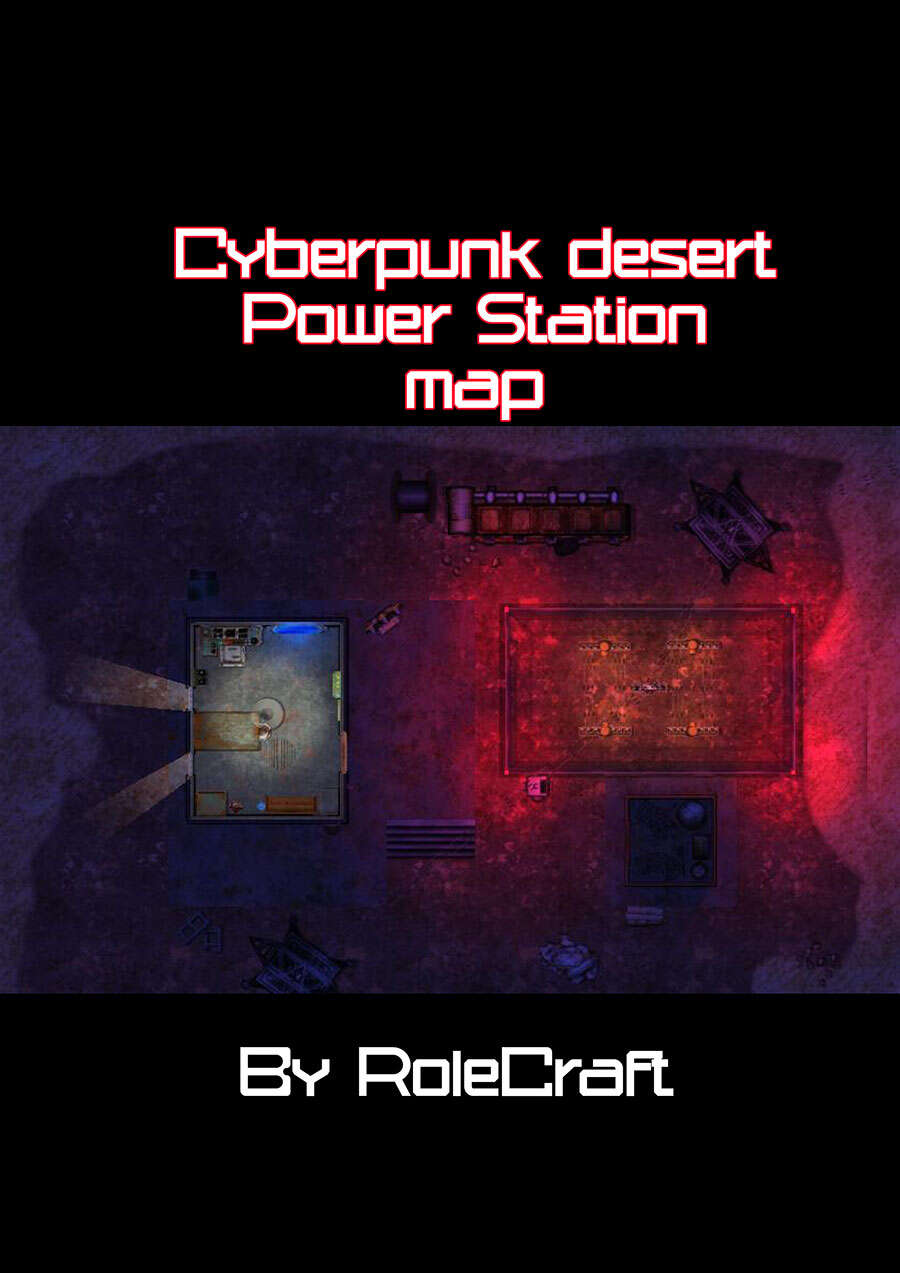 Desert Power station - RoleCraft | DriveThruRPG