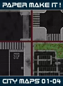 City Map Bundle 01 - 04 [BUNDLE] - Paper Make iT ! | Paper Make iT ...