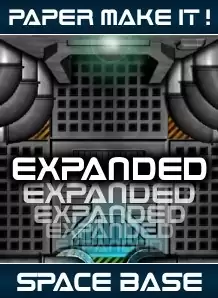 Space Base Expanded (1inch Grid) - Paper Make iT ! | Paper Make iT ...