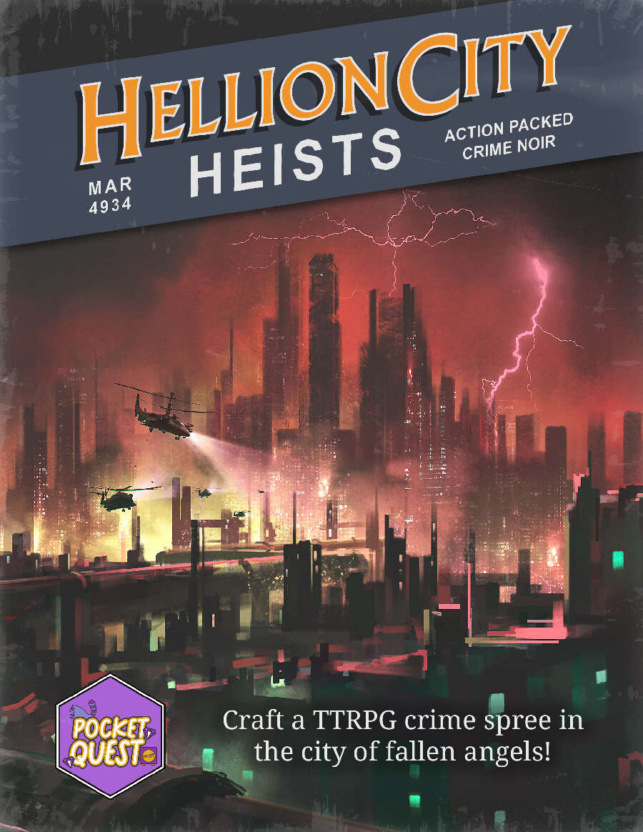 Hellion City Heists - Arcana Prime | DriveThruRPG