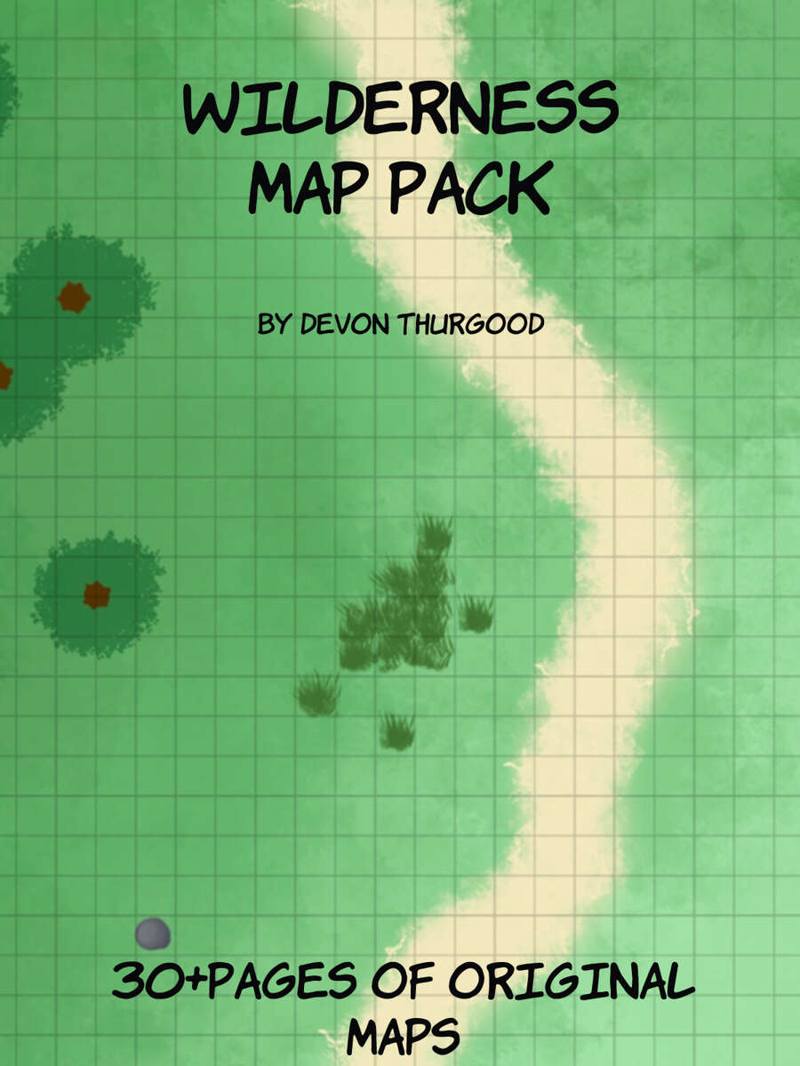 Wilderness Map Pack - Devon Thurgood | DriveThruRPG