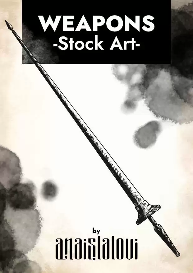 Lance stock art - anaislalovi | WEAPONS | DriveThruRPG