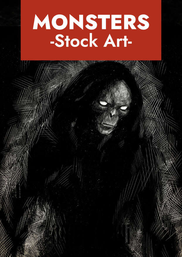 Dark ghost humanoid stock art Inktober Special Edition - anaislalovi ...