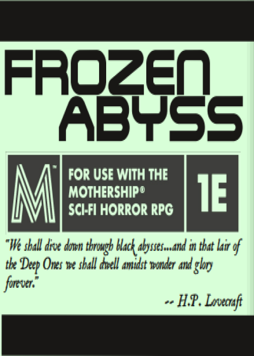 Frozen Abyss - Thorium 90 Productions | DriveThruRPG