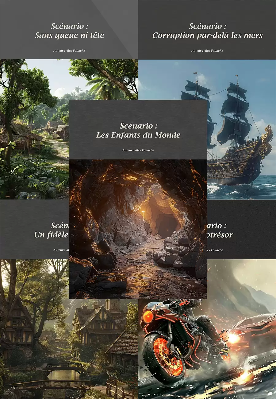 Pack de découverte 2 [BUNDLE] - Alex Fouache | DriveThruRPG