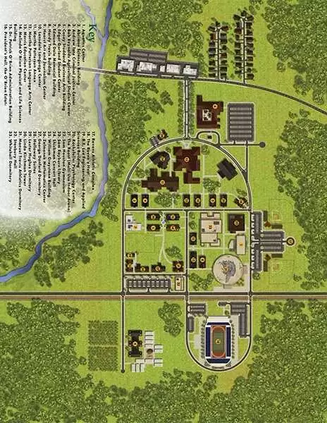 ETU: ETU Campus Map - Pinnacle Entertainment | Pinebox Adventures ...