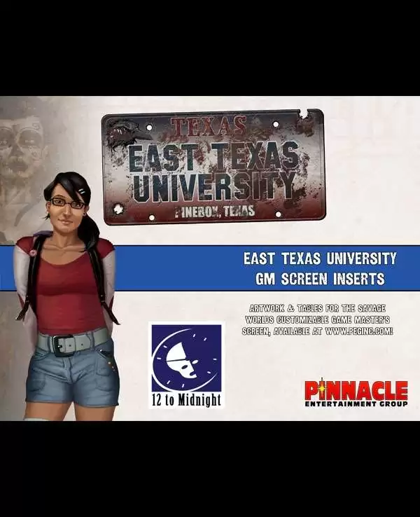 ETU: GM Screen Inserts - Pinnacle Entertainment | Savage Worlds | East ...