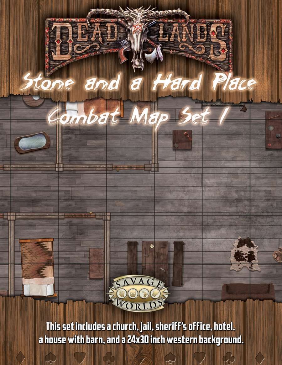 Deadlands Reloaded: Combat Map Set 1 - Pinnacle Entertainment ...