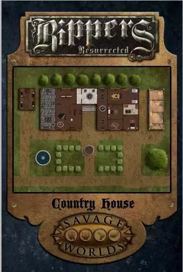 Rippers Resurrected: Combat Map-Country House - Pinnacle Entertainment ...