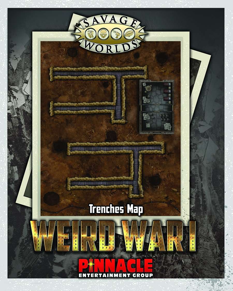 Weird War I: Trenches Combat Map - Pinnacle Entertainment | Weird Wars ...