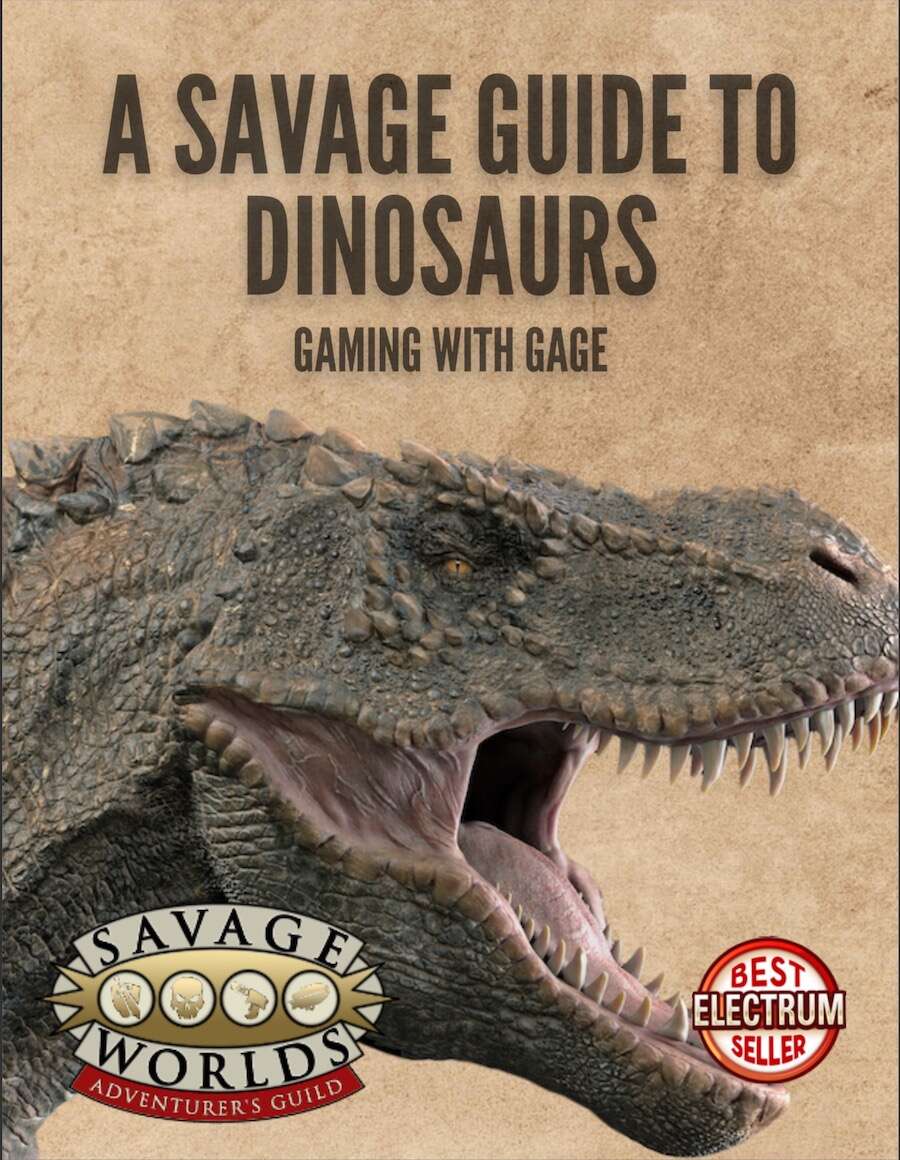A Savage Guide to Dinosaurs - Pinnacle Entertainment | SWAG | DriveThruRPG