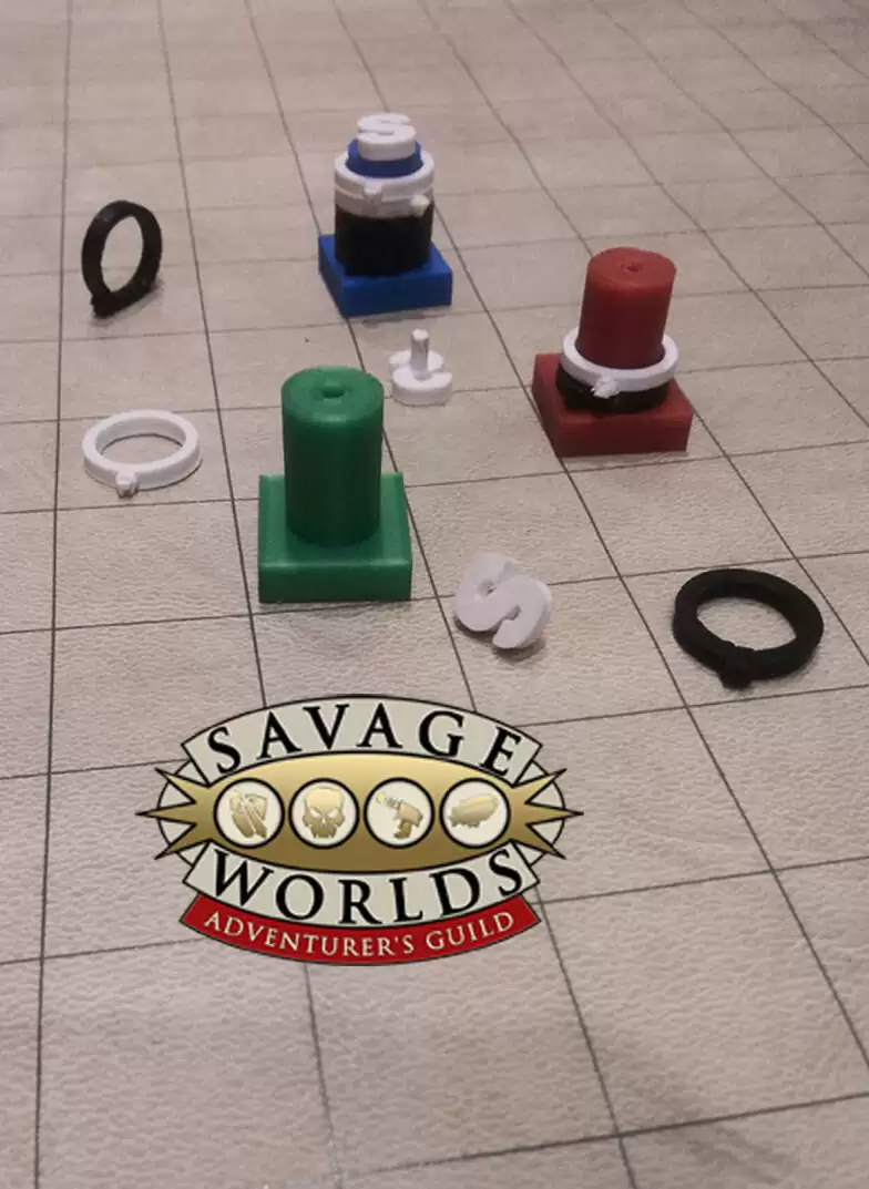 Wild Card Token / Mini for Savage Worlds - Pinnacle Entertainment ...