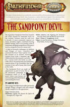 Pathfinder® for Savage Worlds: Sandpoint Devil Creature Feature ...