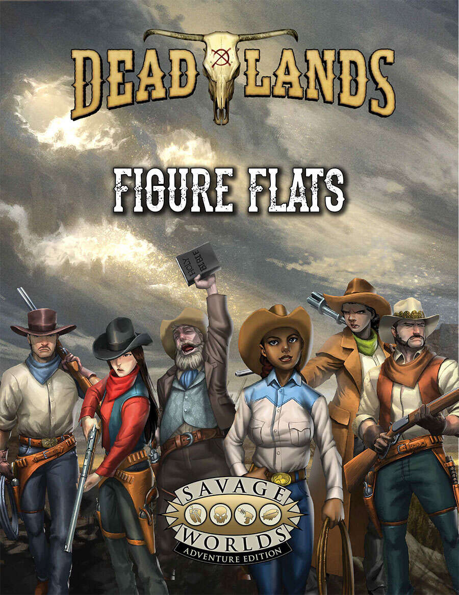 Deadlands: the Weird West: Blood Drive Figure Flats - Pinnacle ...