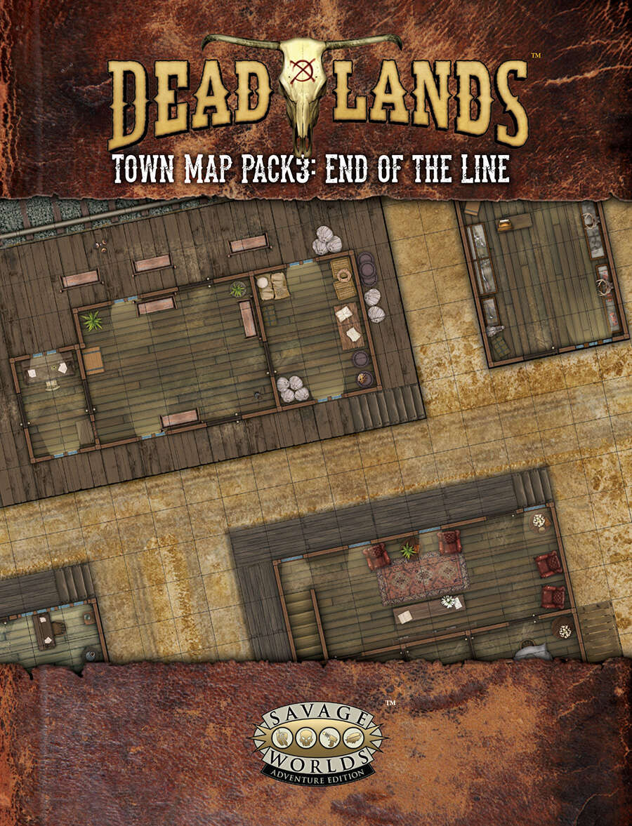 Deadlands: the Weird West: Map Pack 3: End of the Line - Pinnacle ...