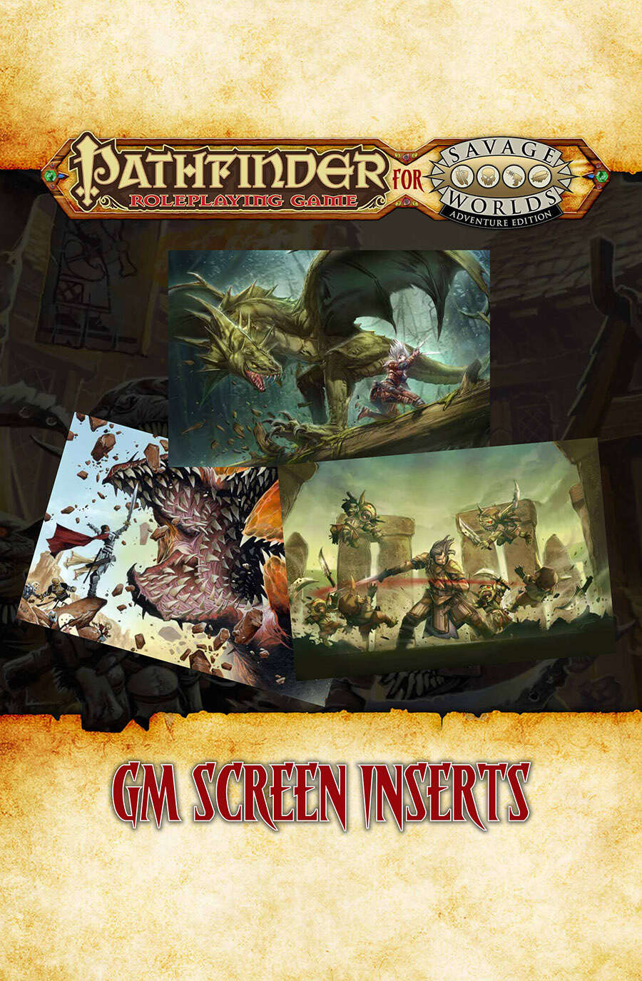 Pathfinder® for Savage Worlds GM Screen Inserts - Pinnacle ...