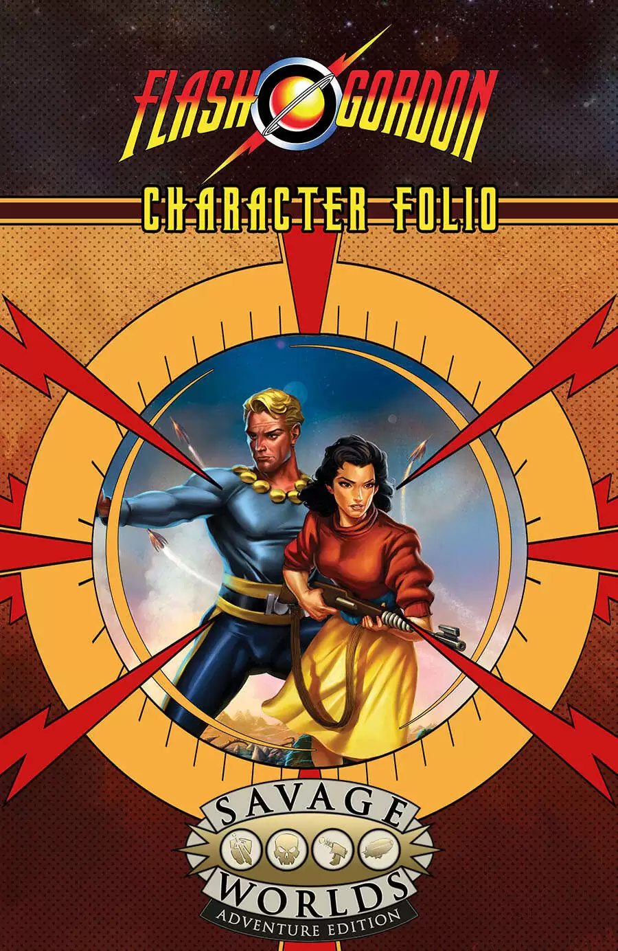The Savage World of Flash Gordon™: Character Folio Regular & Form ...