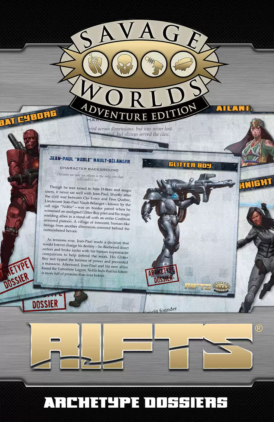 Rifts® for Savage Worlds Archetype Dossiers Set 1 - Pinnacle ...