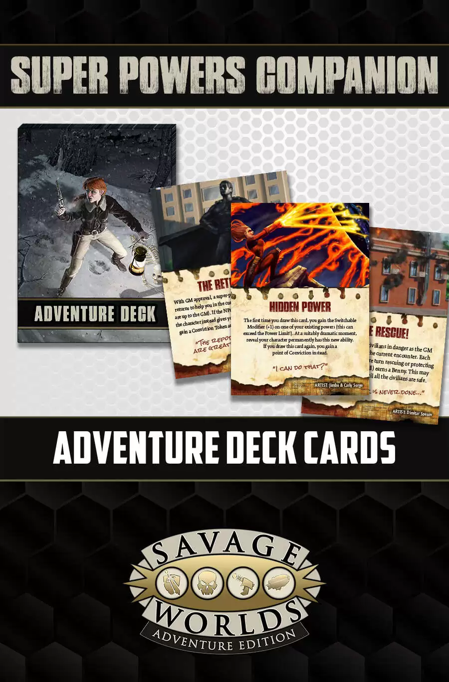 Super Powers SWADE Adventure Deck Cards — PDF - Pinnacle Entertainment ...