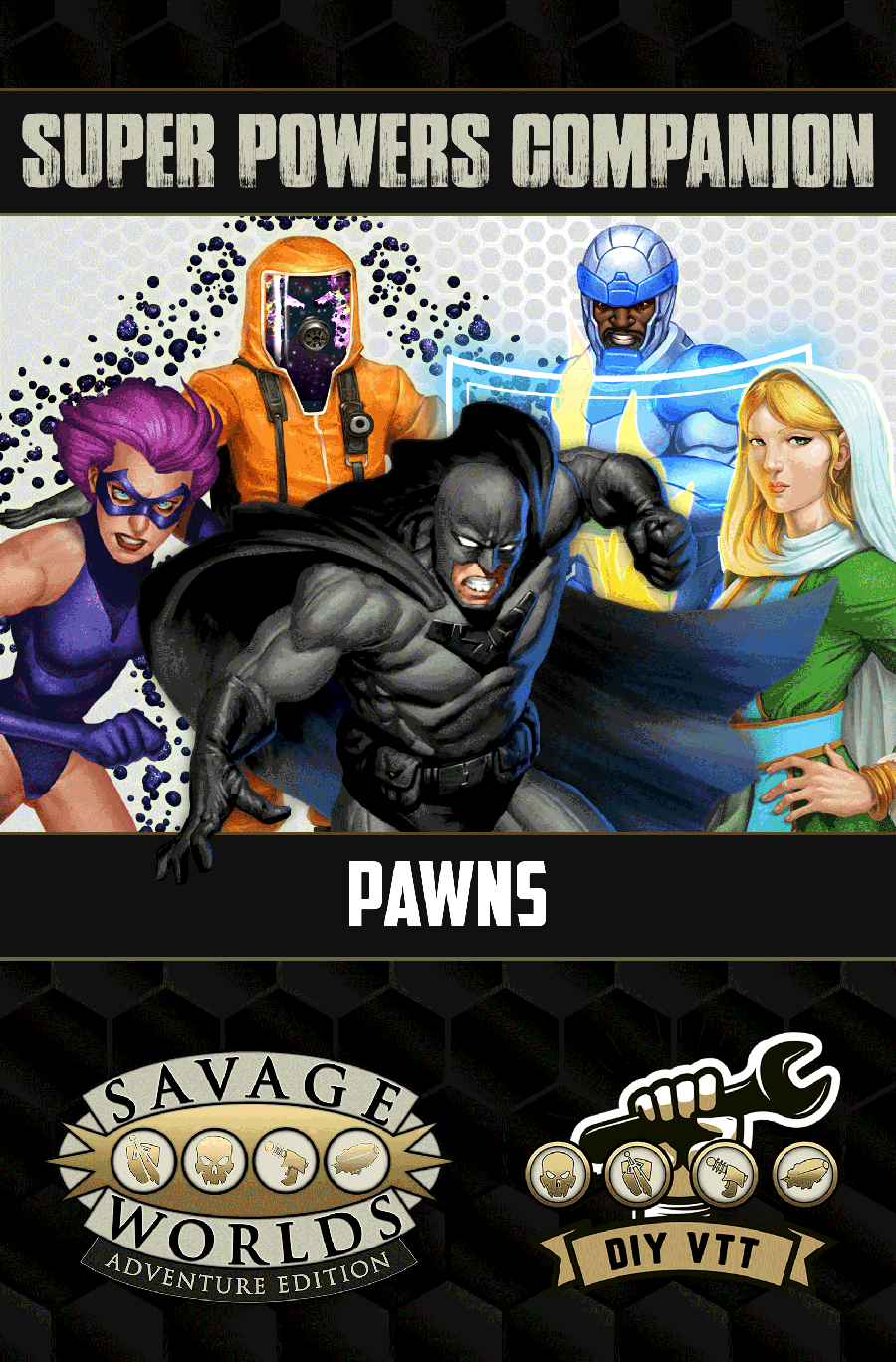 Super Powers Pawns — DIY VTT - Pinnacle Entertainment | Savage Worlds ...