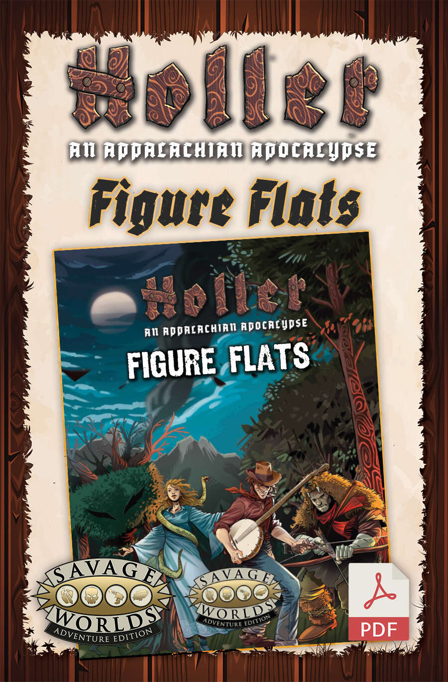 Holler: An Appalachian Apocalypse for Savage Worlds - Figure Flats ...