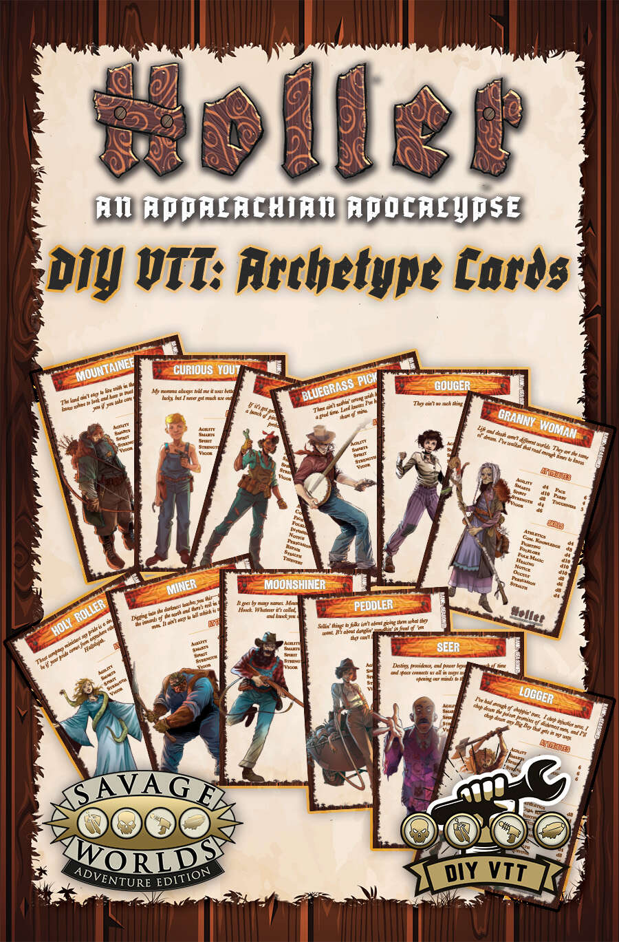 Holler: An Appalachian Apocalypse for Savage Worlds – DIY VTT Archetype ...
