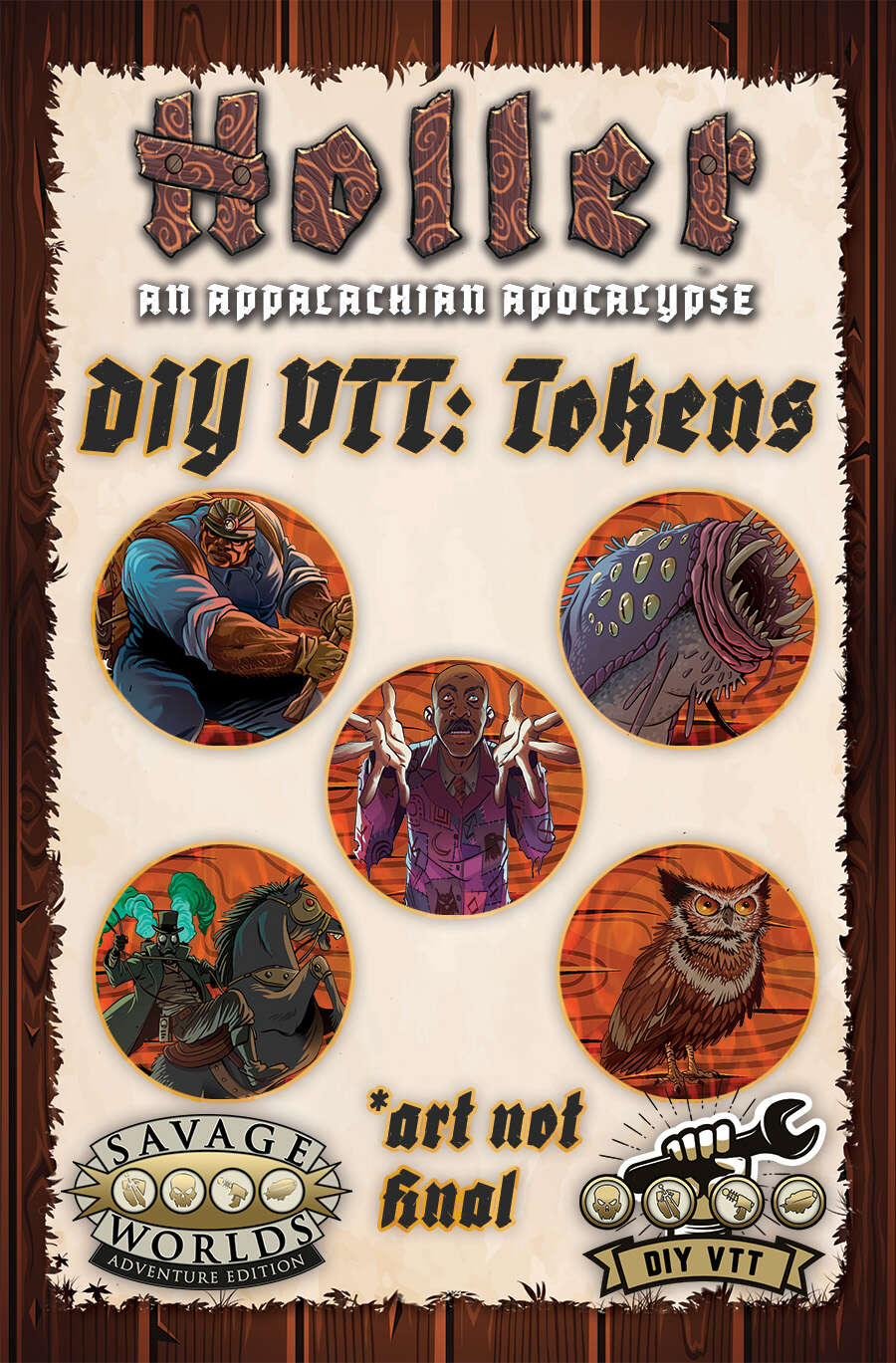 Holler: An Appalachian Apocalypse for Savage Worlds – DIY VTT Tokens ...