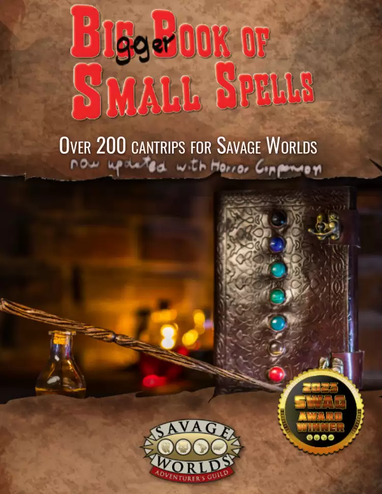 Big Book of Small Spells - Pinnacle Entertainment | SWAG | Just Me ...