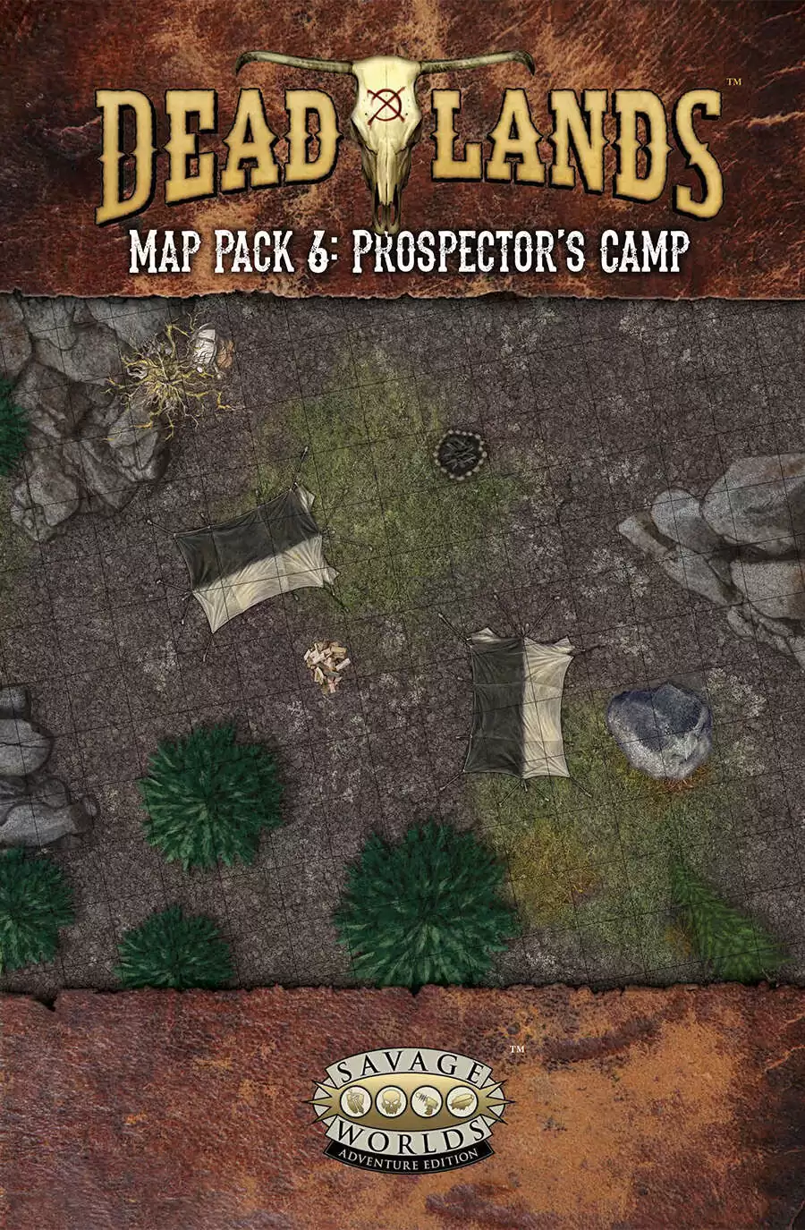 Deadlands: the Weird West - Map Pack 6: Prospector's Camp - Pinnacle ...