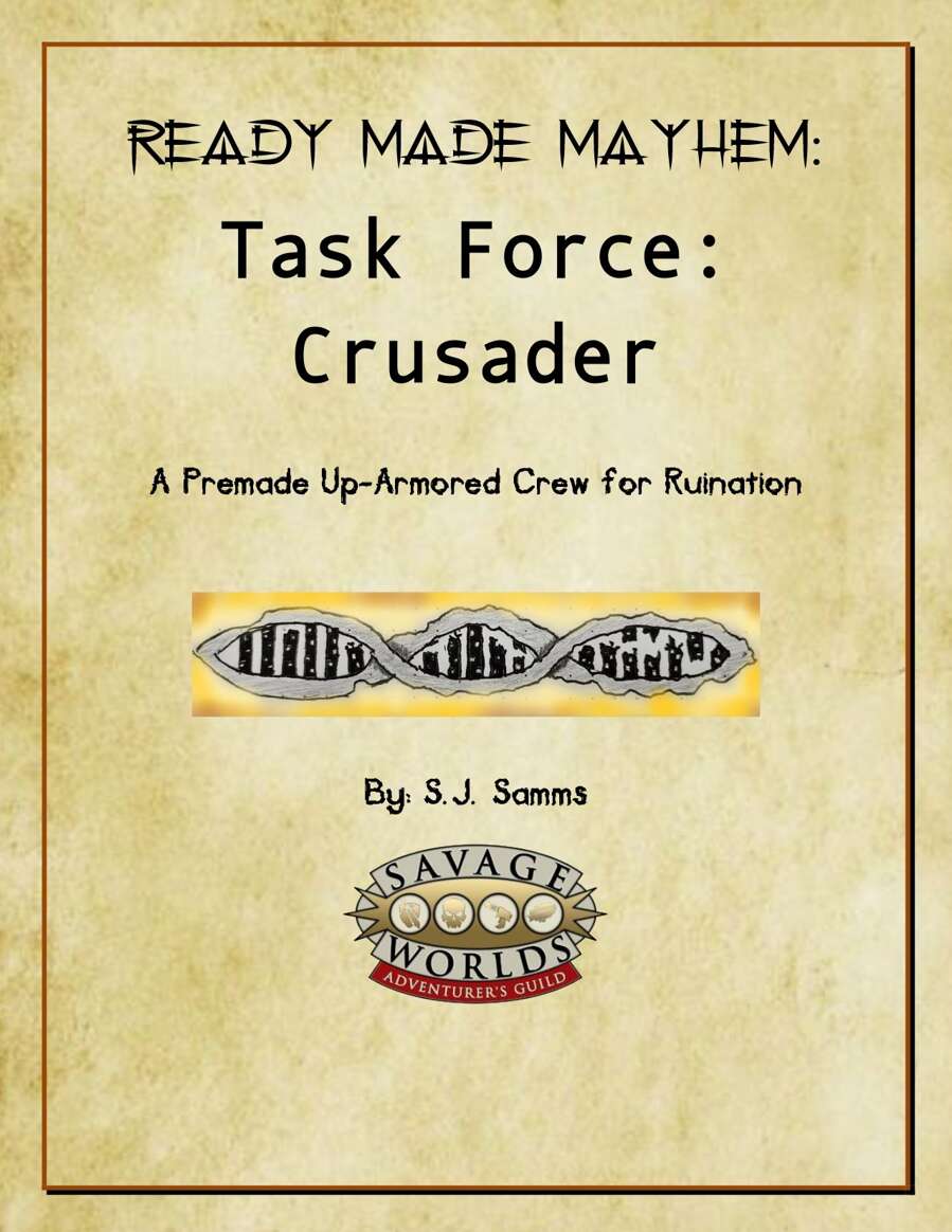 Ready-Made Mayhem: Task Force: Crusader - Pinnacle Entertainment | SWAG ...