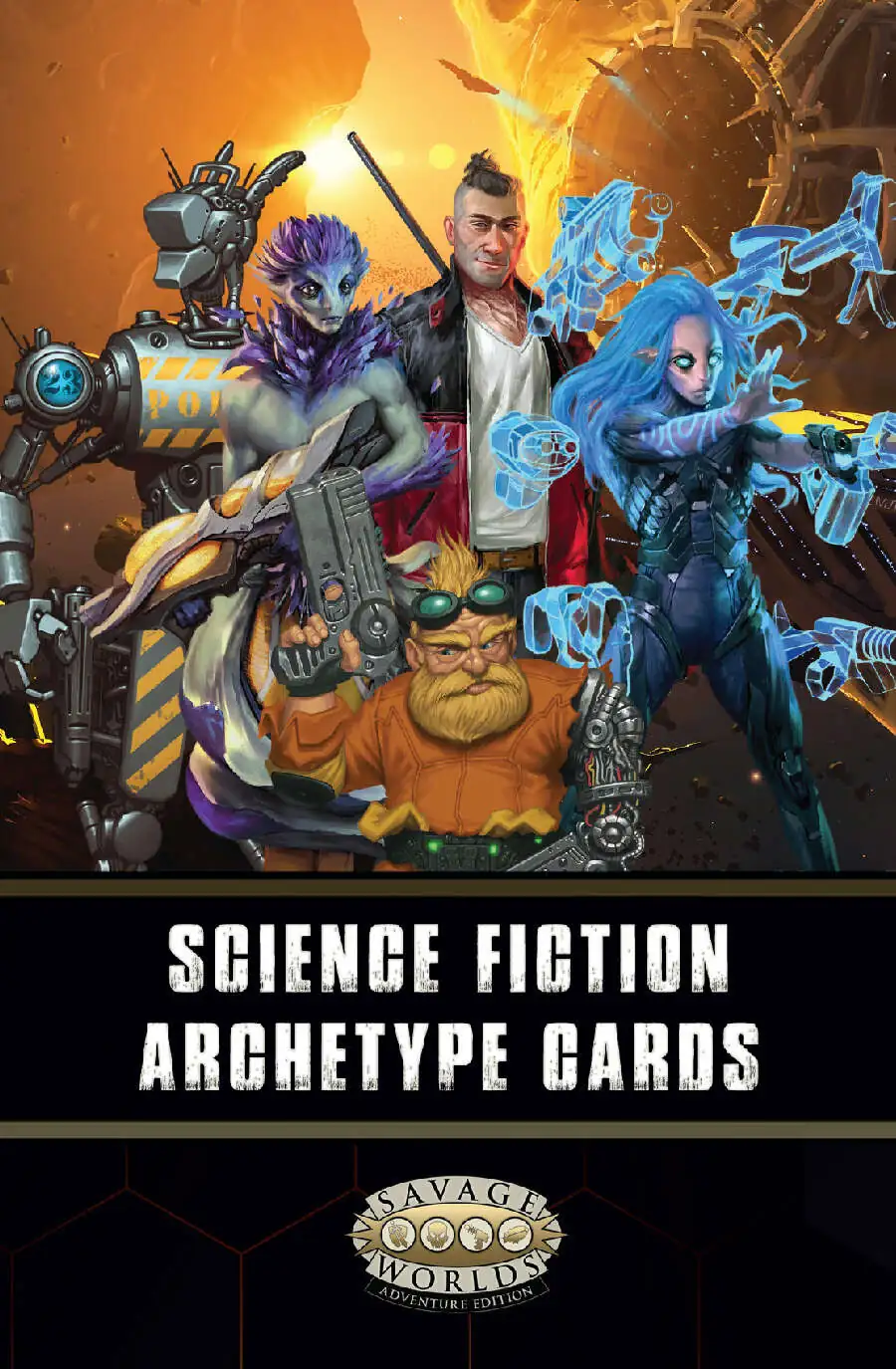 Science Fiction Companion Archetypes (SWADE) - Pinnacle Entertainment ...
