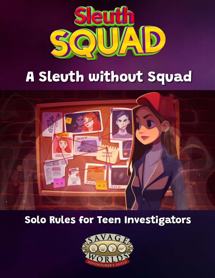 Sleuth Squad: Sleuth without a Squad - Pinnacle Entertainment | SWAG | Just Me Writing Games ...