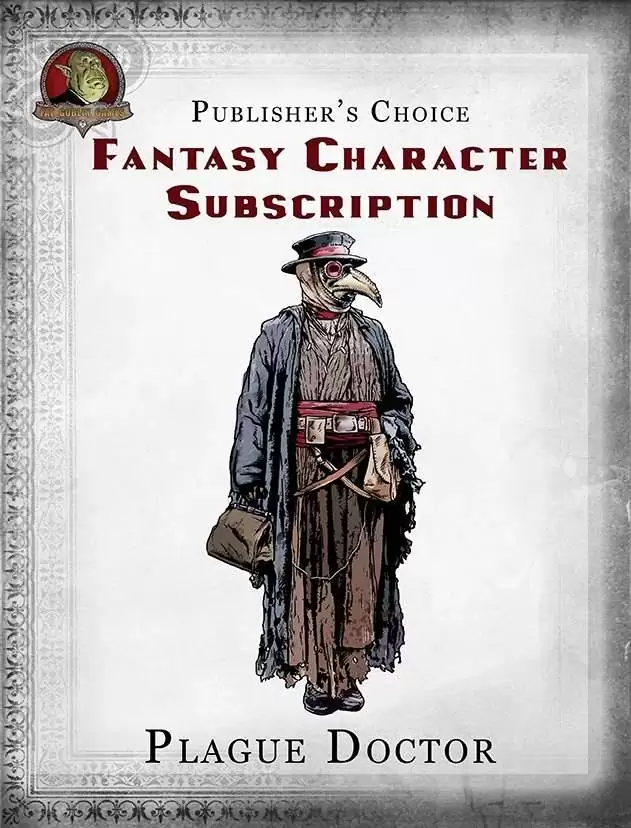 Publisher's Choice - Fantasy Characters: Plague Doctor - Publisher's ...