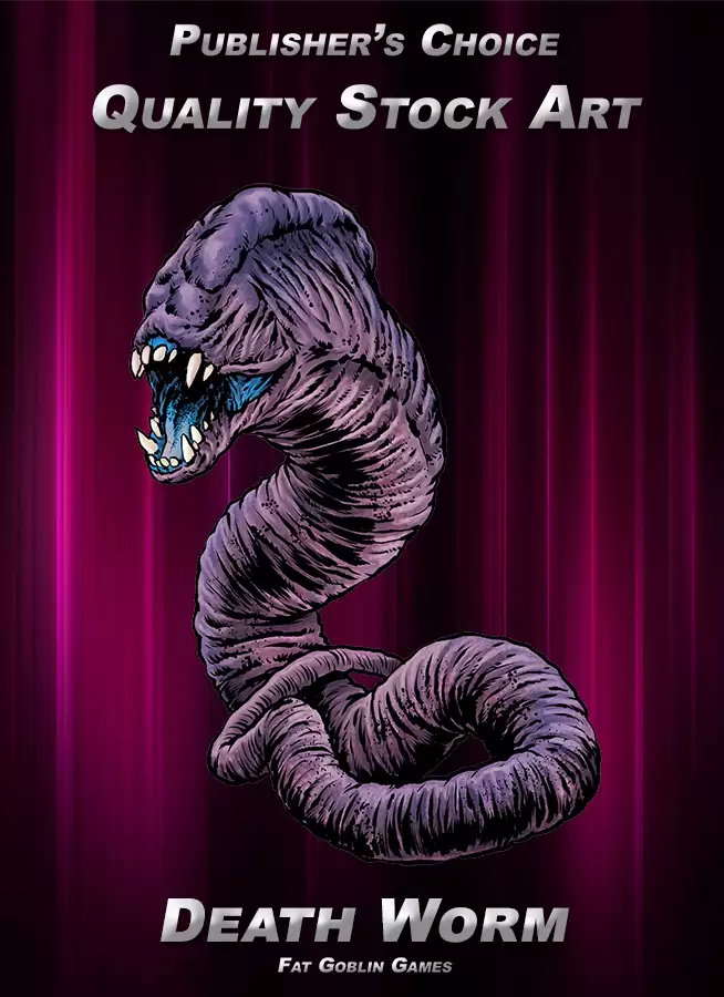 Publisher's Choice - Quality Stock Art: Death Worm - Publisher's Choice ...
