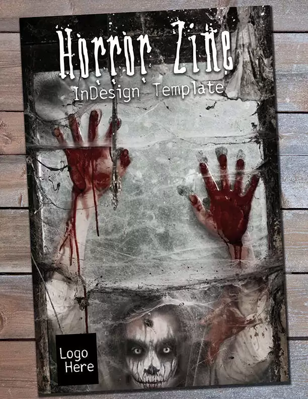 Publisher's Choice Horror Zine Template - Publisher's Choice Stock Art ...