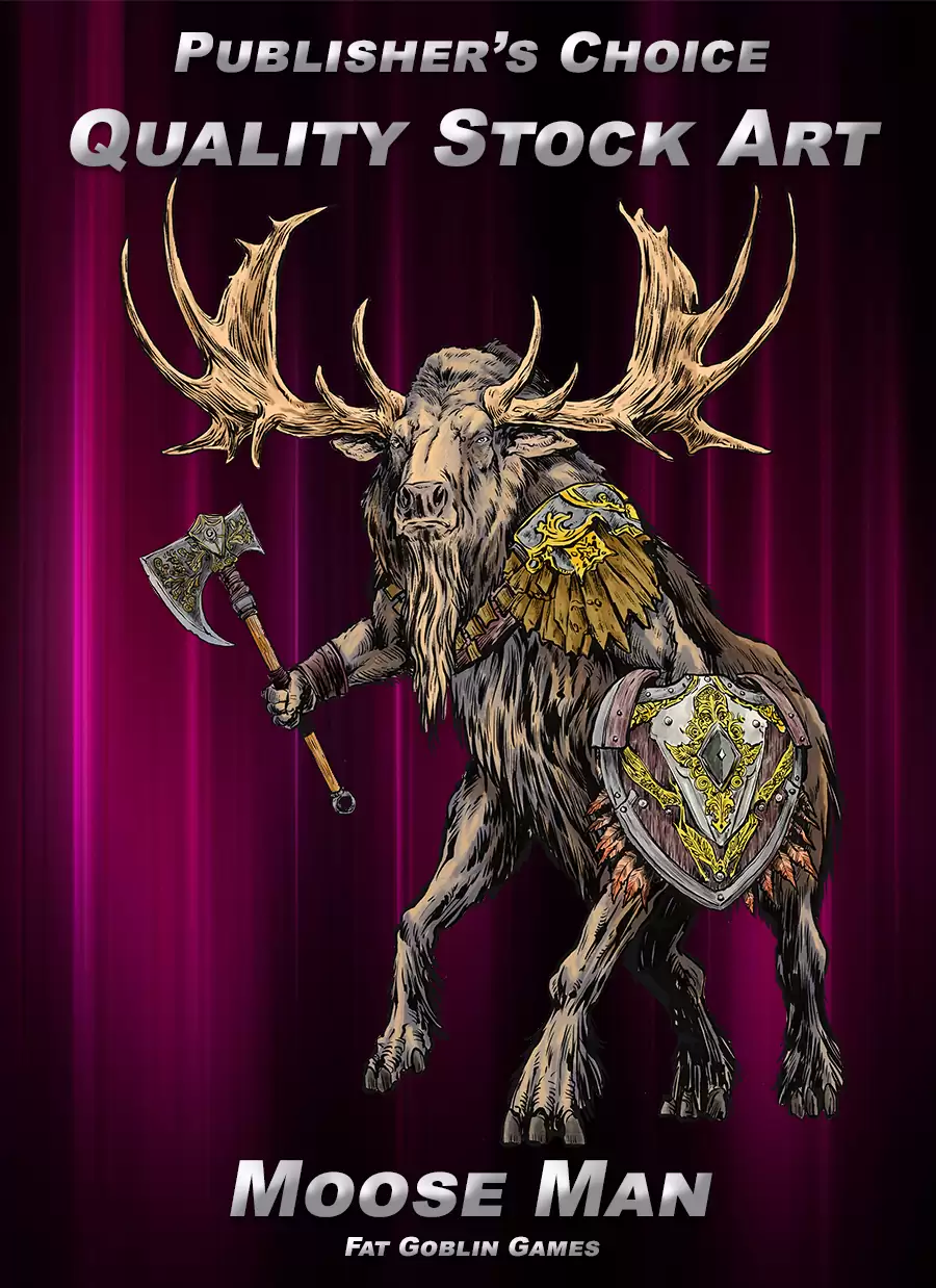 Publisher's Choice - Quality Stock Art: Moose Man - Publisher's Choice ...