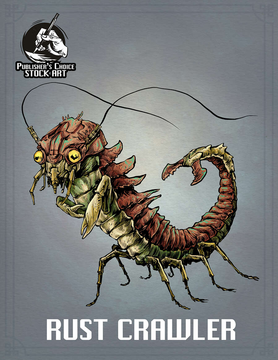 Publisher's Choice Stock Art - Rust Crawler - Publisher's Choice Stock ...