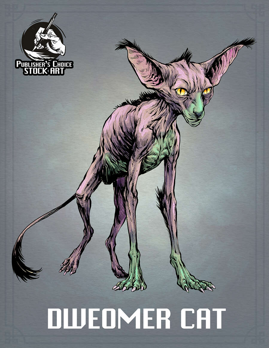 Publisher's Choice Stock Art - Dweomer Cat - Publisher's Choice Stock ...