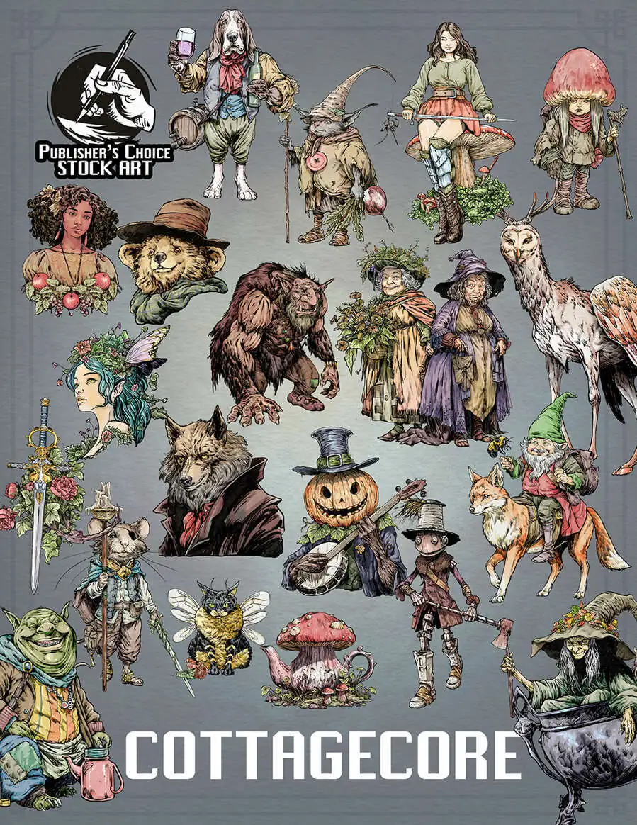 Publisher's Choice - Cottagecore Bundle - Publisher's Choice Stock Art ...