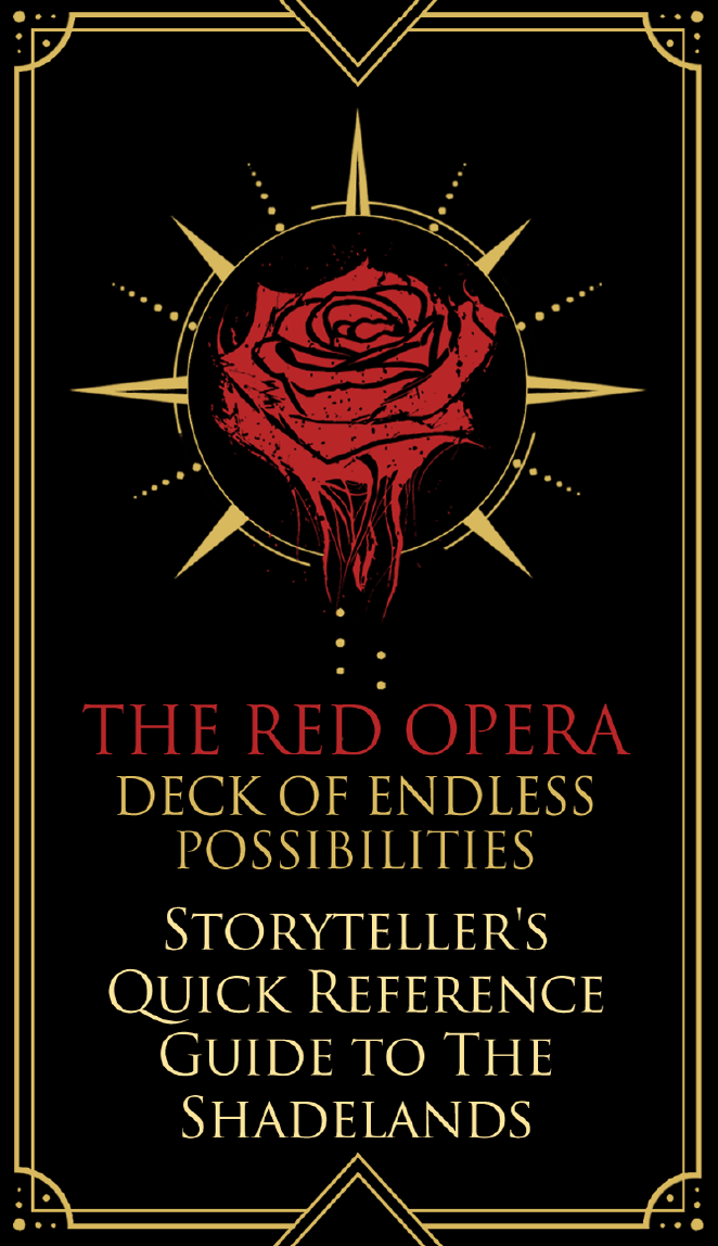 The Red Opera Tarot Lore - Storyteller's Quick Reference Guide ...