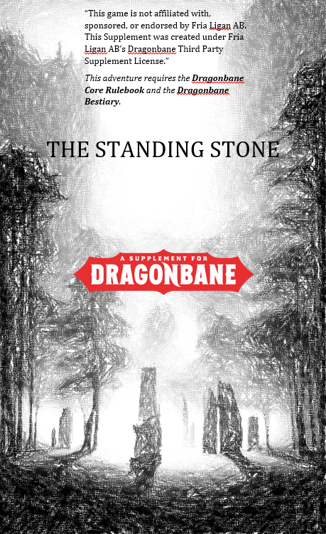 DG001-The Standing Stone - Dojo Games | DriveThruRPG
