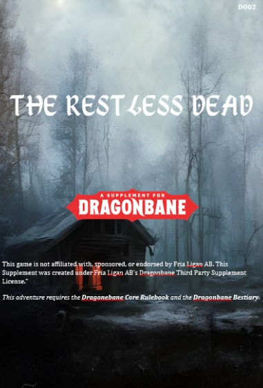 DG0002-TheRestlessDead - Dojo Games | DriveThruRPG