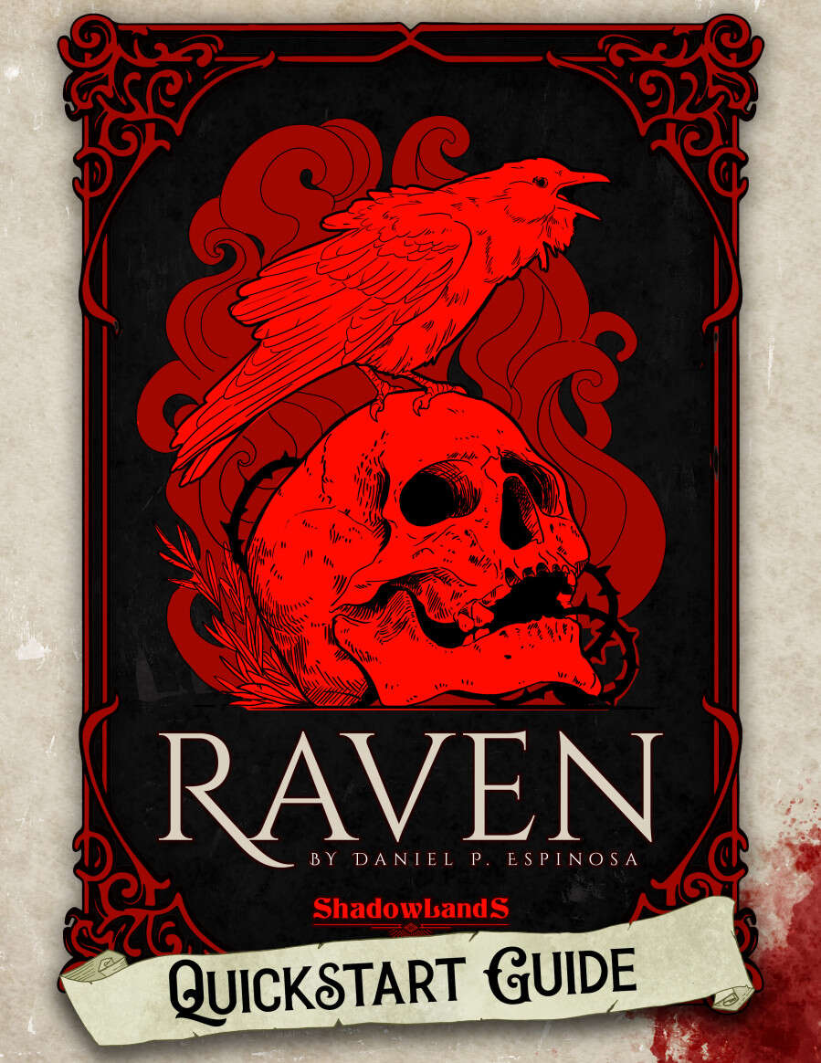 Quickstart Guide - Raven, A Gothic Horror Roleplaying Game - Shadowlands Games | DriveThruRPG