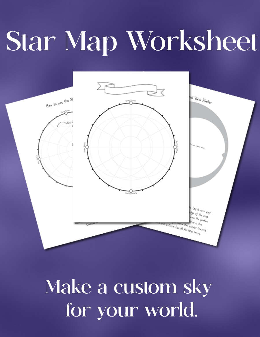 Star Chart Template - Cpt. Scarlet Frost | DriveThruRPG