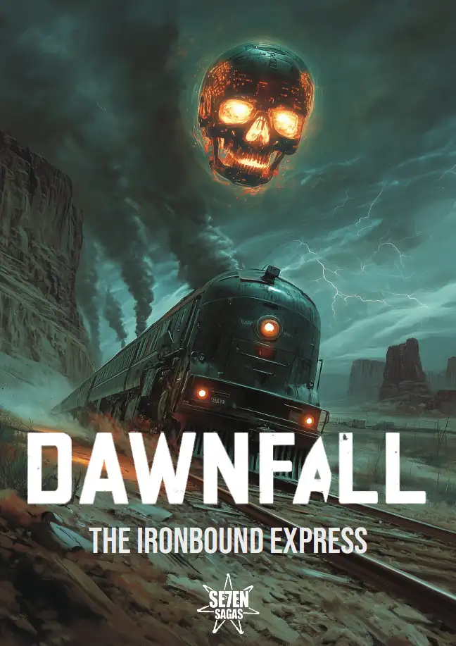 Dawnfall: The Ironbound Express - Se7en Sagas | DriveThruRPG