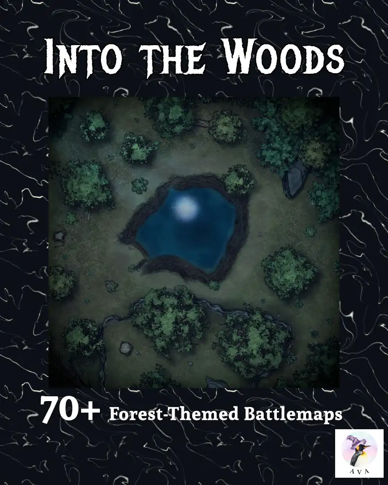Into the Woods - 70+ Forest-Themed Battlemaps - Ava's Adventures | Ava ...