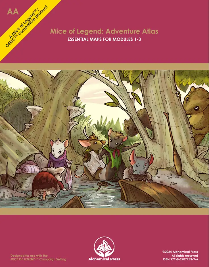 Atlas AA: Perils of Portal Lake - Modules M1-M3 - The Alchemical Press ...